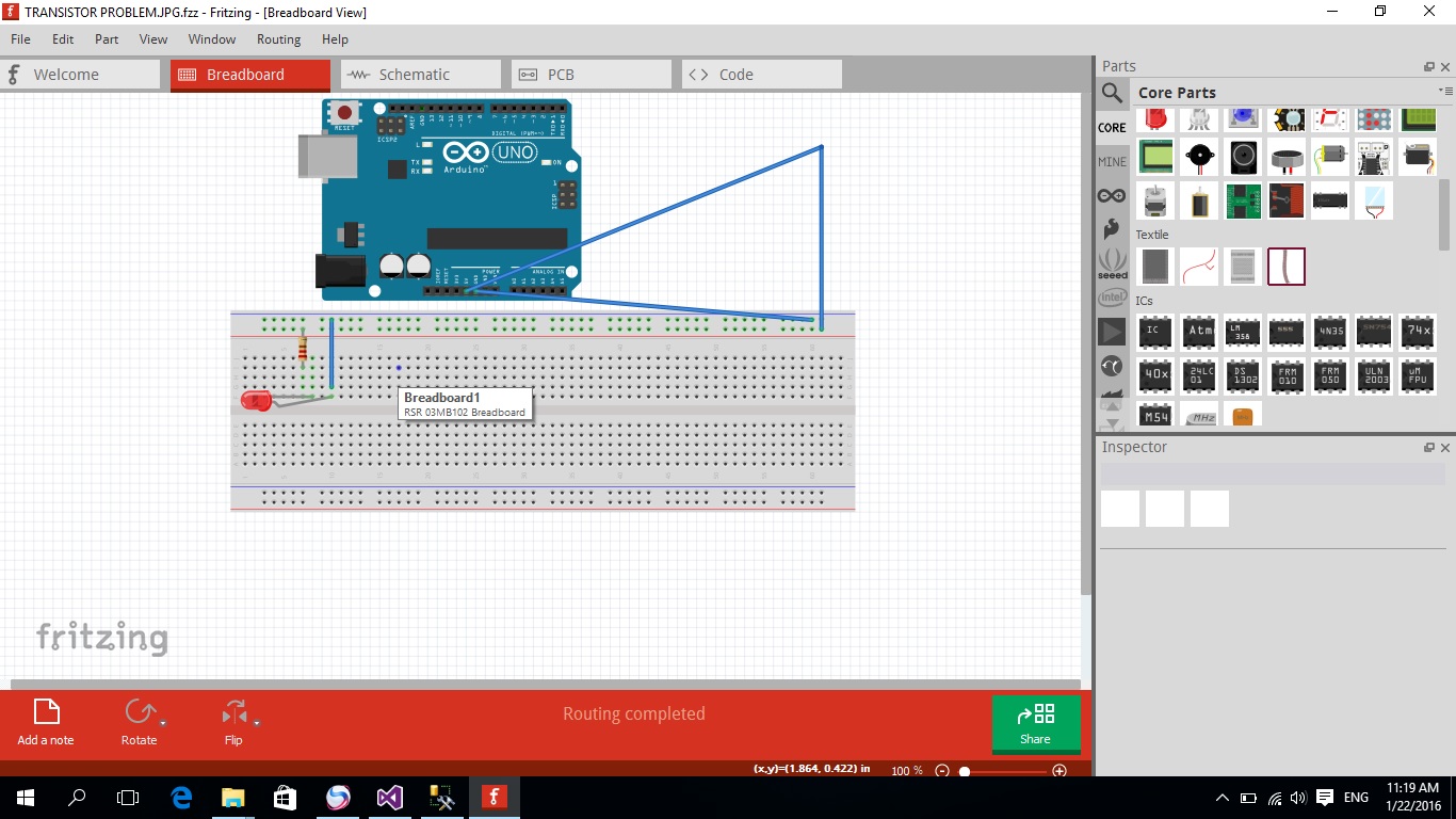 Problem Transistor General Guidance Arduino Forum