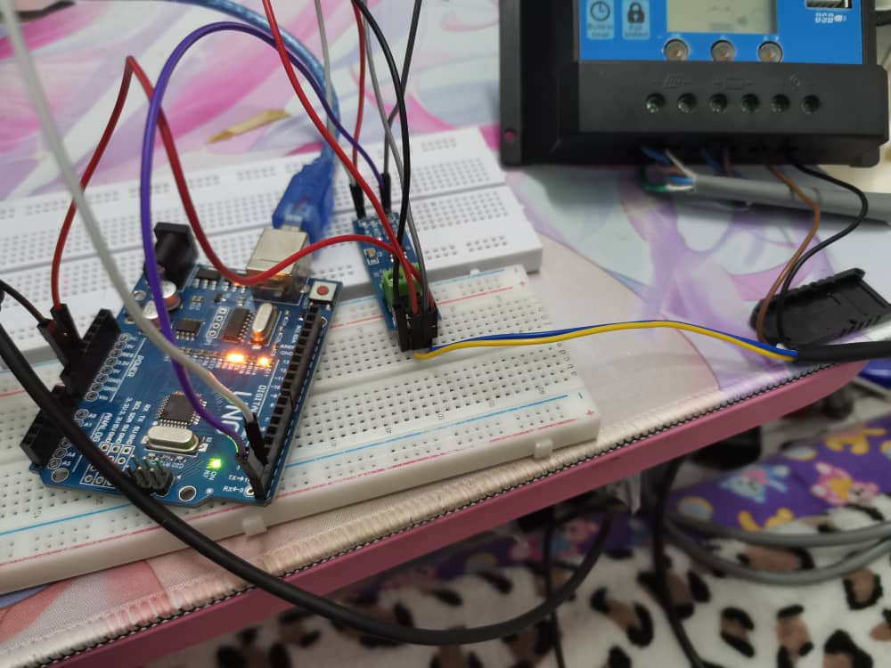 Connection problem from RS-YL-N01-2 Rain gauge to 'max485 ttl to rs485 converter module' to ...
