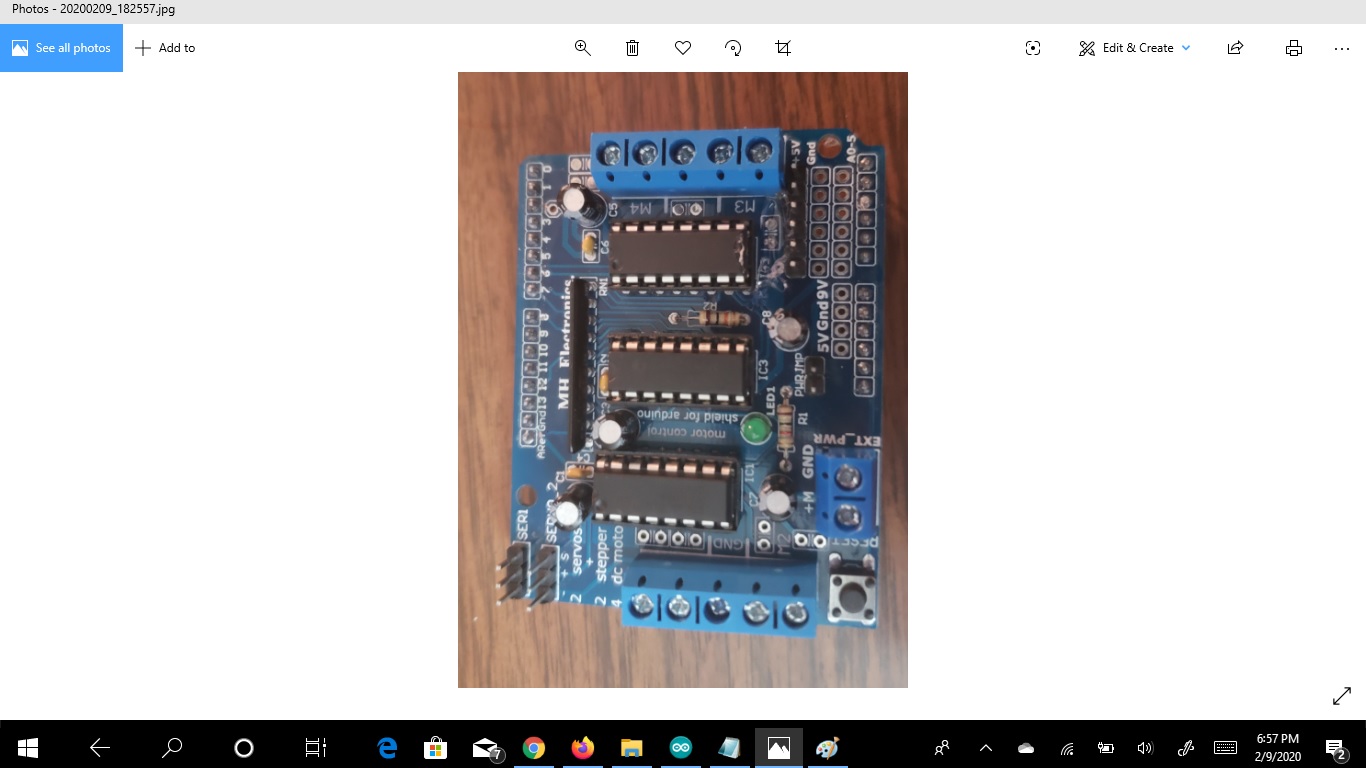 Noob here, help needed. My L293D motor shield is not turning ON. - Motors, Mechanics, Power and ...