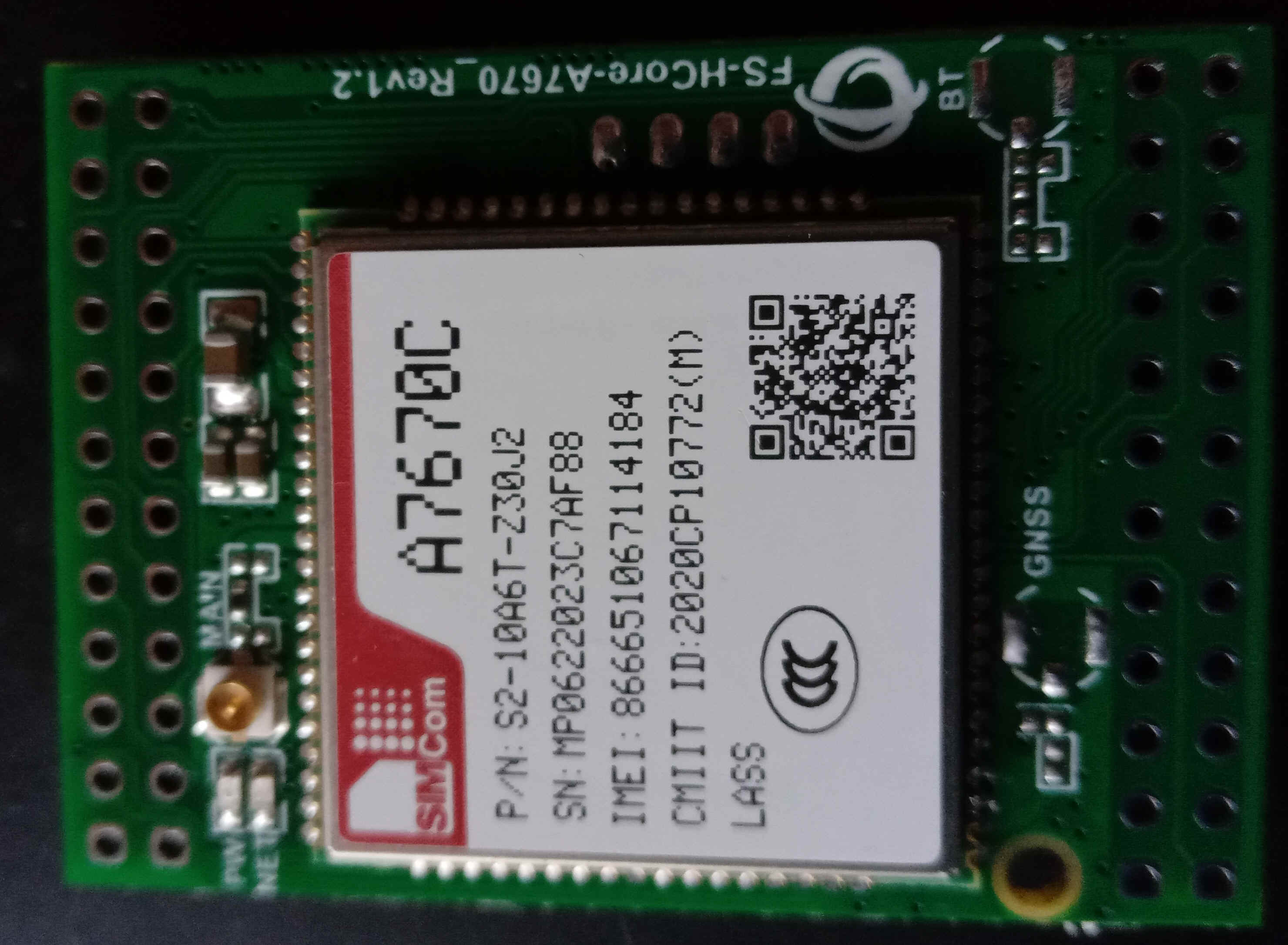 Sim A7670c Development Board Specs Networking Protocols And Devices