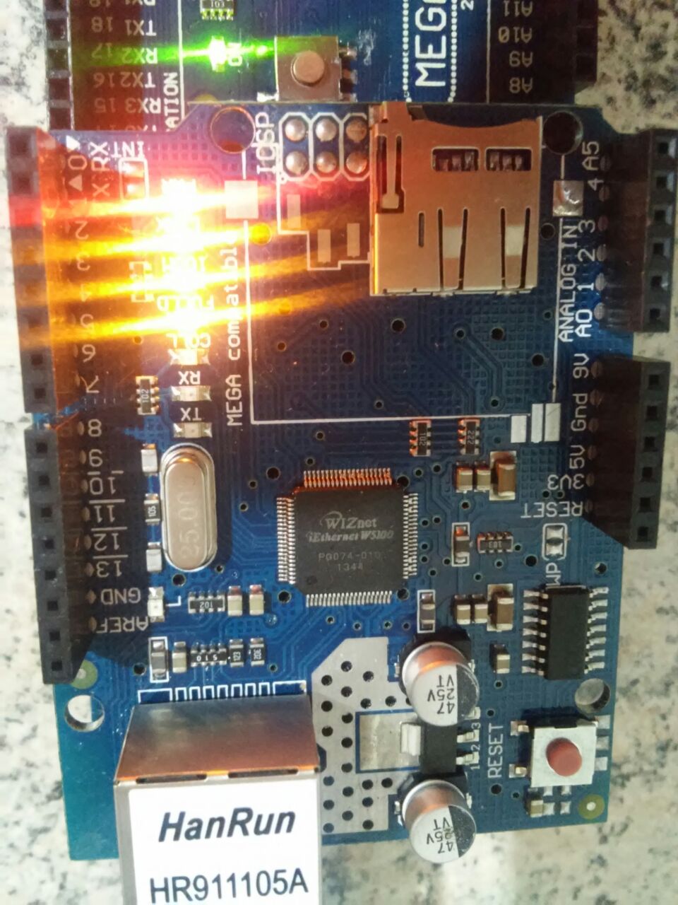 Driver Shield HR911105A - Português - Arduino Forum