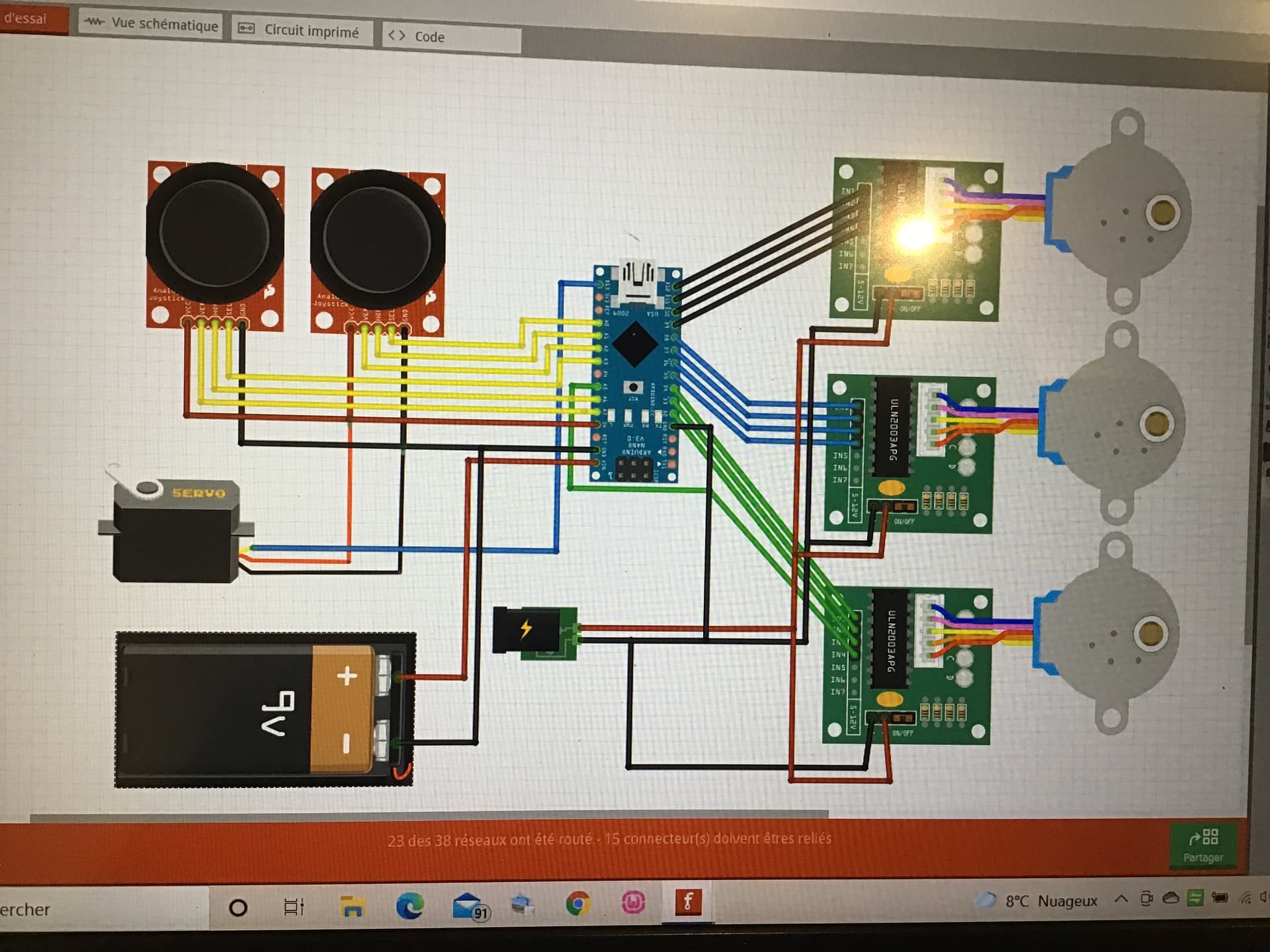 3 Moteurs pas à pas sur une arduino uno - Français - Arduino Forum