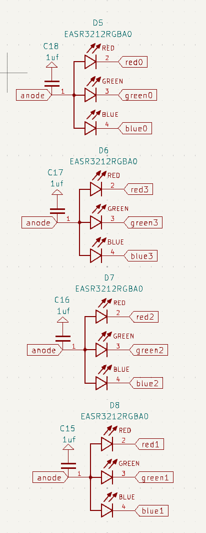 Weird behavior on LP5024 - LEDs and Multiplexing - Arduino Forum