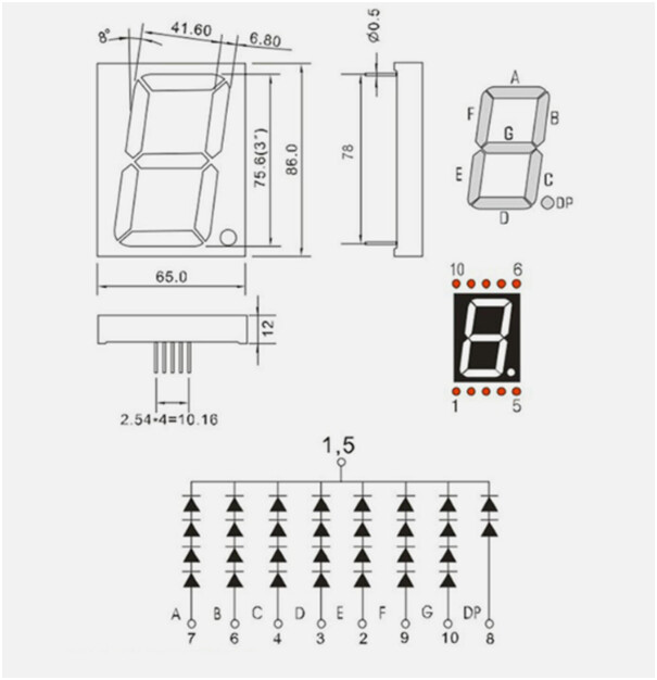 Wiring Schematic for 8 digit seven segment (7.2 volt) display - Page 2 - General Discussion ...