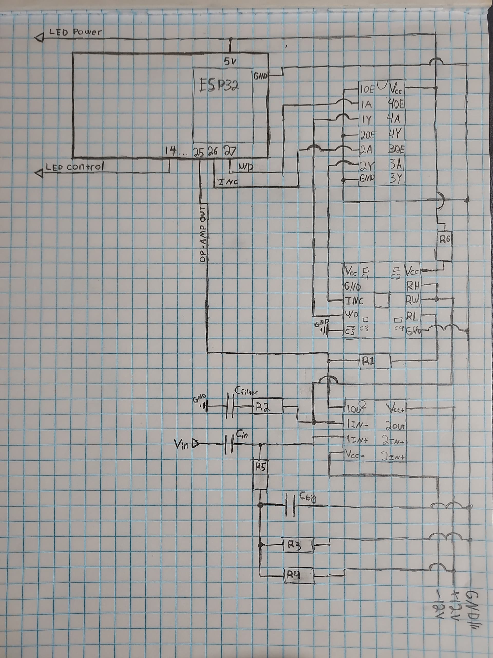 Spectrum Analyzer with a Non-Inverting Operation Amplifier - Showcase - Arduino Forum