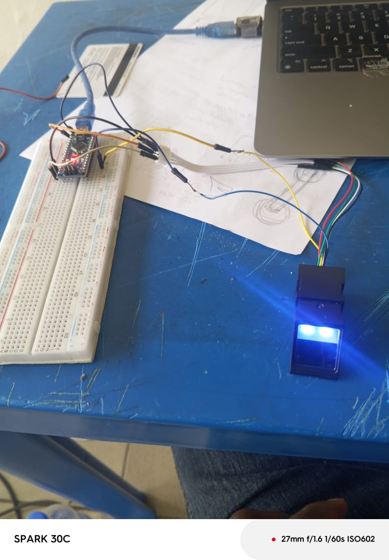 Fingerprint sensor JM 201b 1737C not working but showing light ...