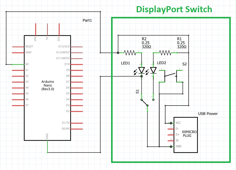 Reading External LED Value for KVM Switch - General Electronics - Arduino Forum
