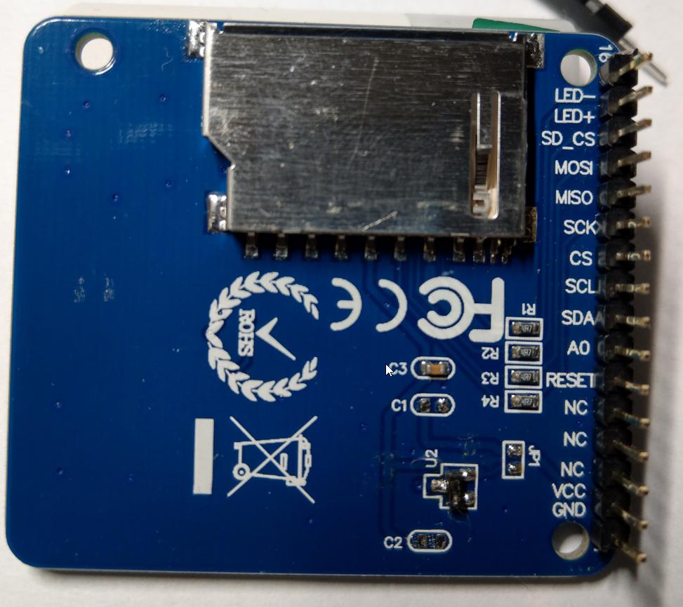 KMR-1.8 SPI TFT-Display keine Anzeige - Page 2 - Deutsch - Arduino Forum