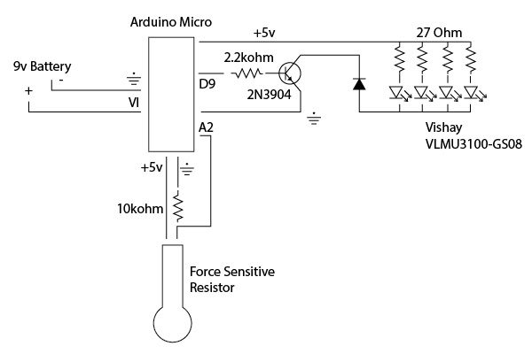 Powering 4 LEDS for a Halloween Costume Accesory - General Electronics ...