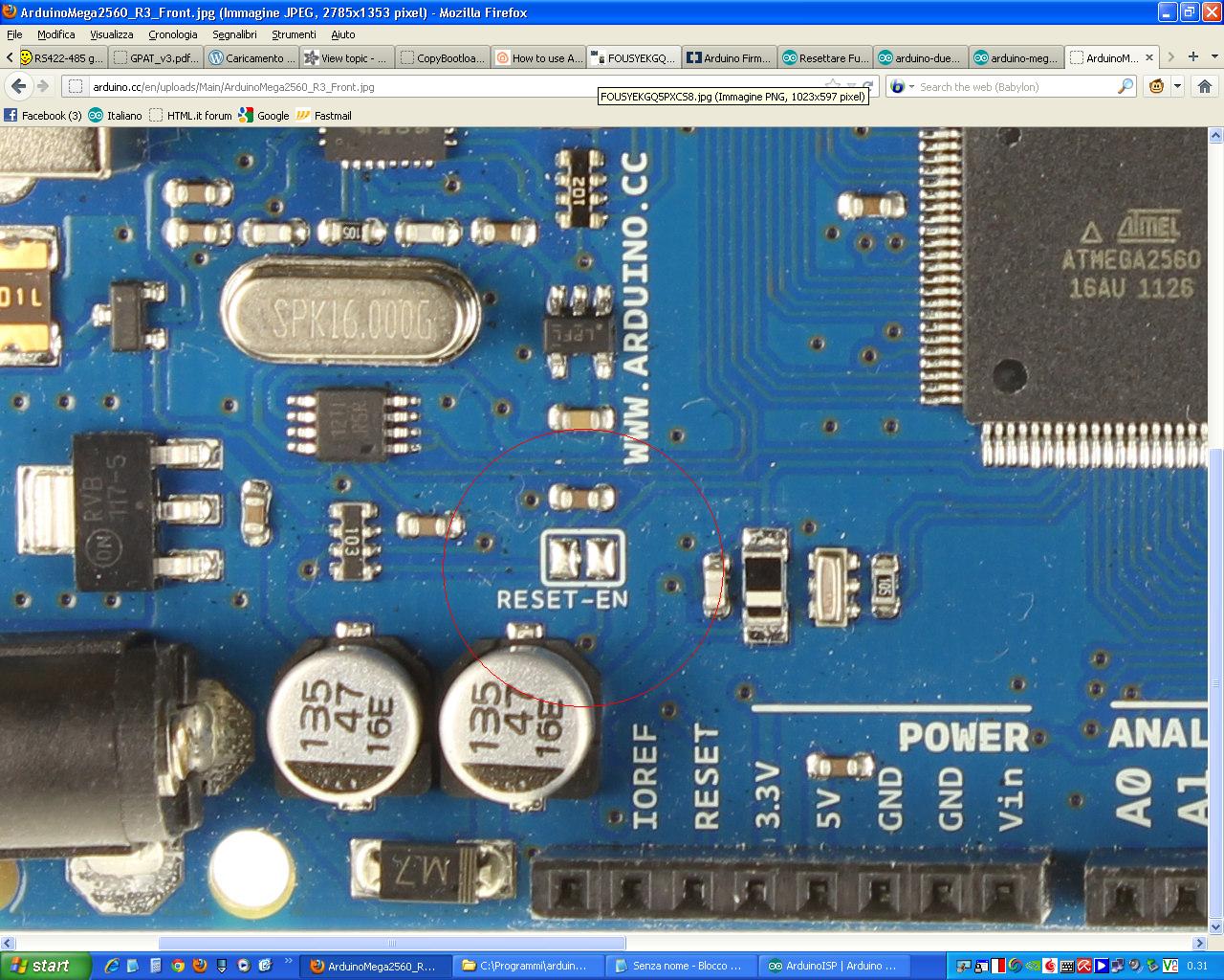 Resettare Fuses Su Atmega2560 Generale Arduino Forum
