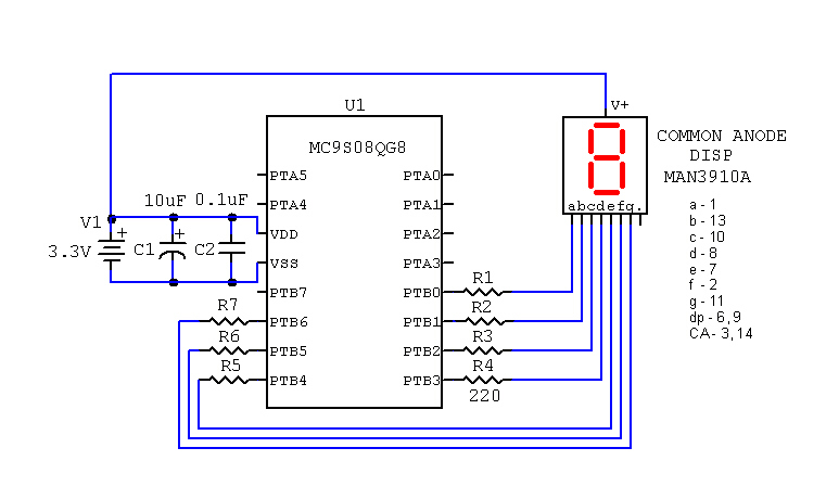 4stelliger 7segment zähler - Deutsch - Arduino Forum