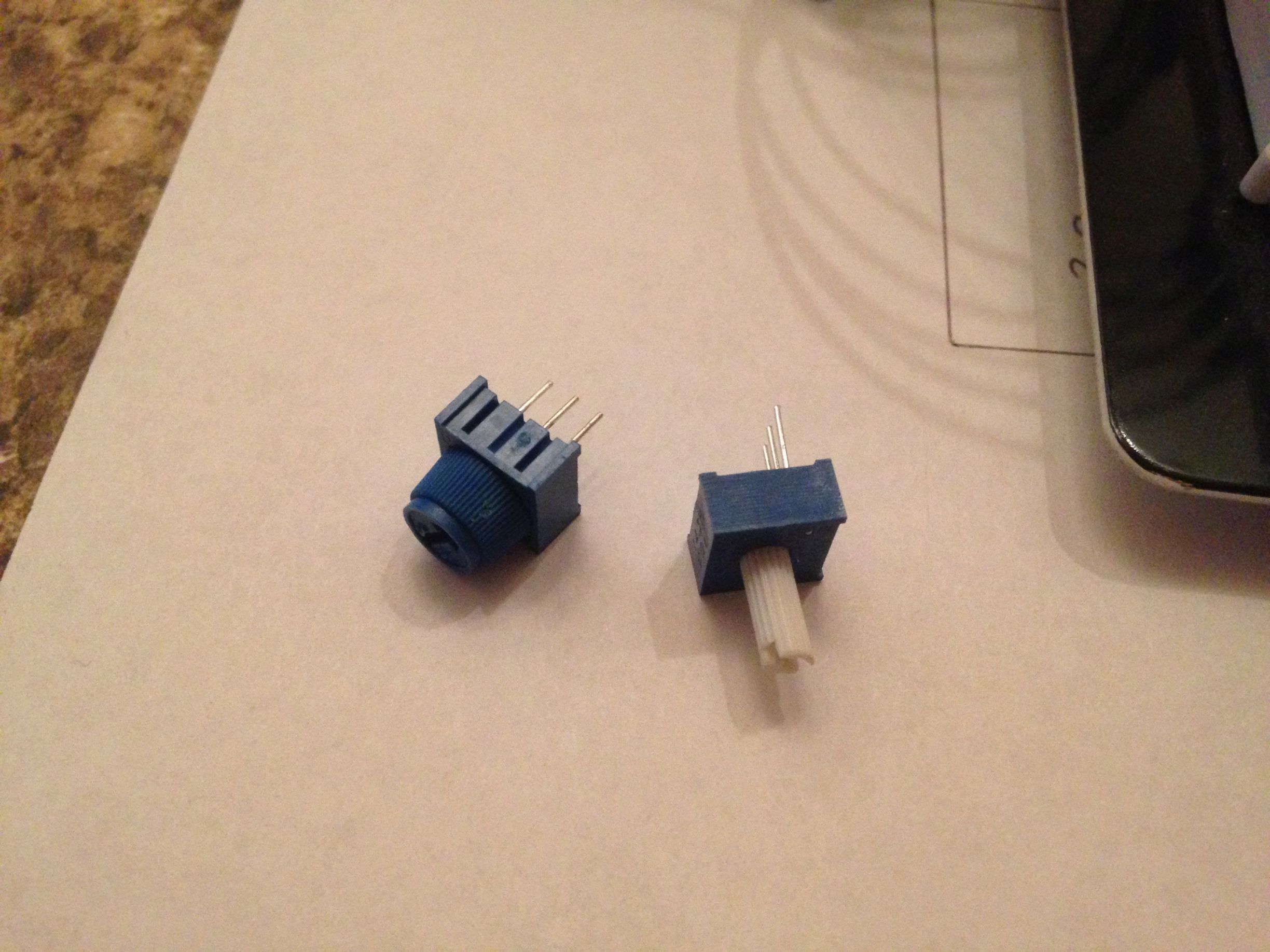 weird potentiometer issue with 5x5 LED matrix, x and y axis scanner ...