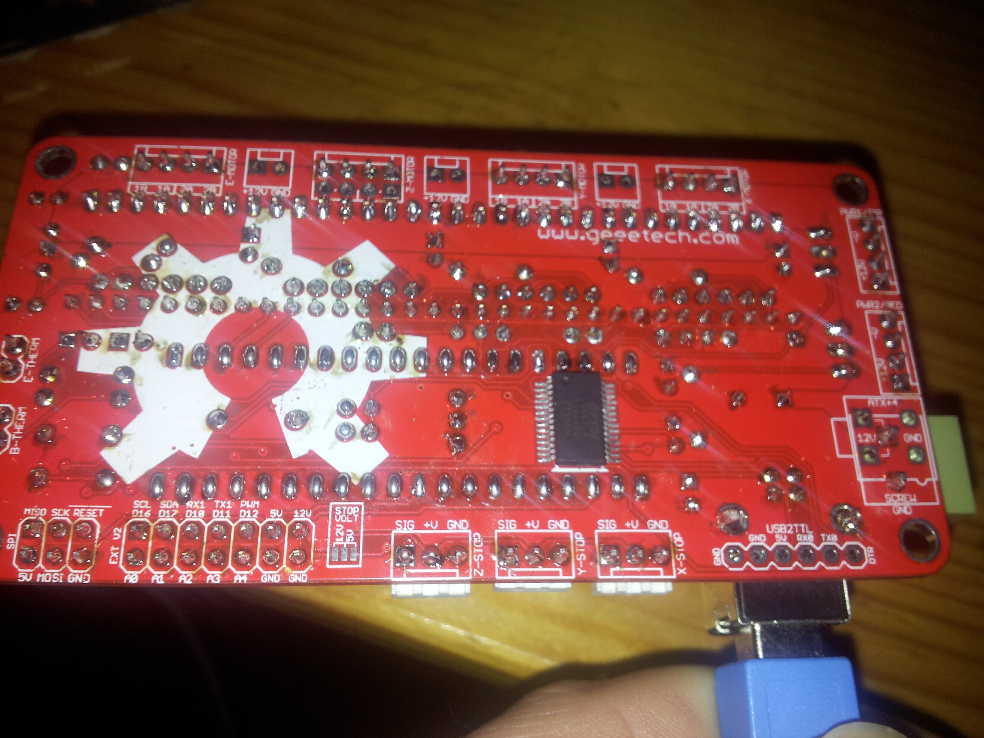 avrdude: stk500_getsync(): not in sync: resp=0x00 on Sanguinololu - IDE 1.x - Arduino Forum