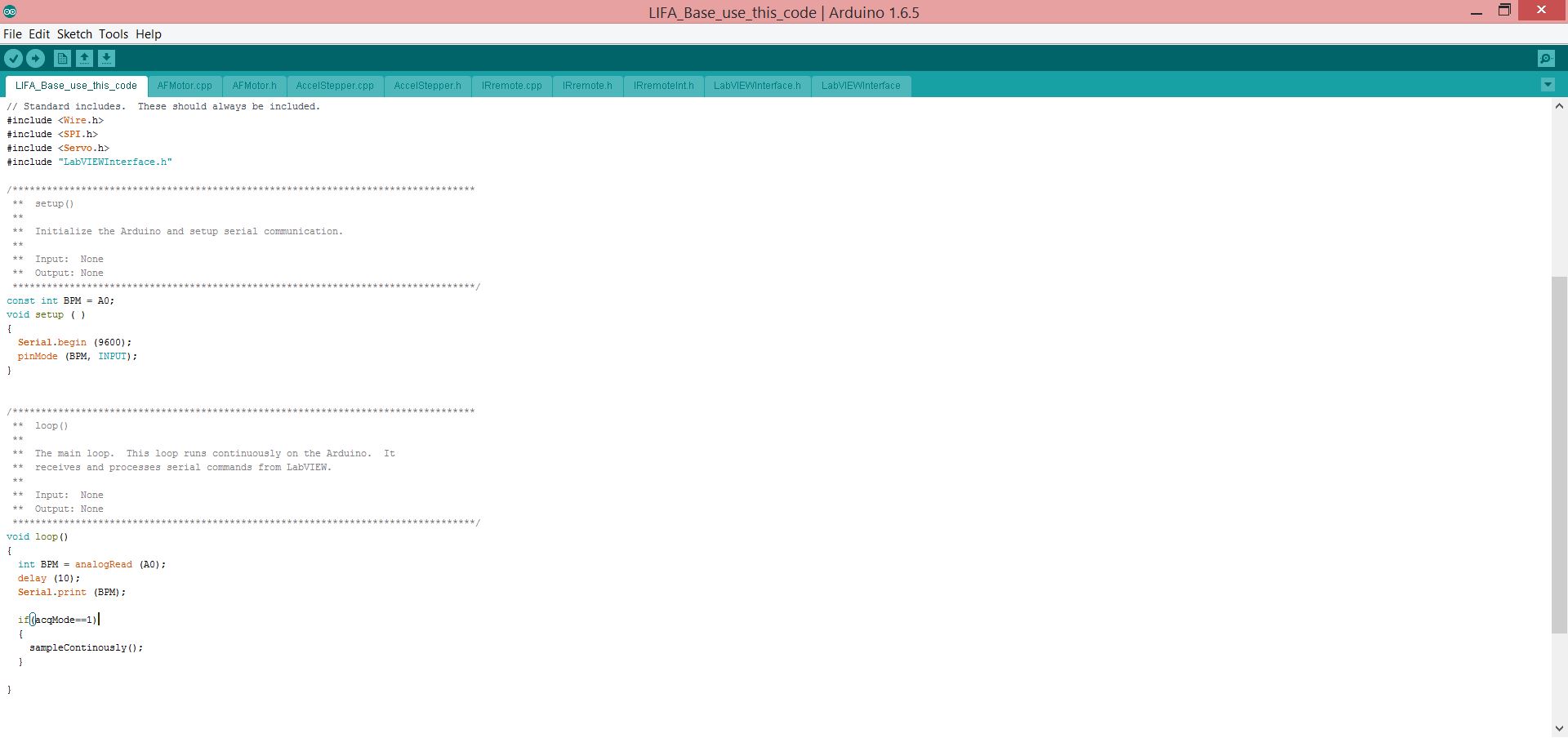 Labview and Arduino interface - Interfacing w/ Software on the Computer - Arduino Forum