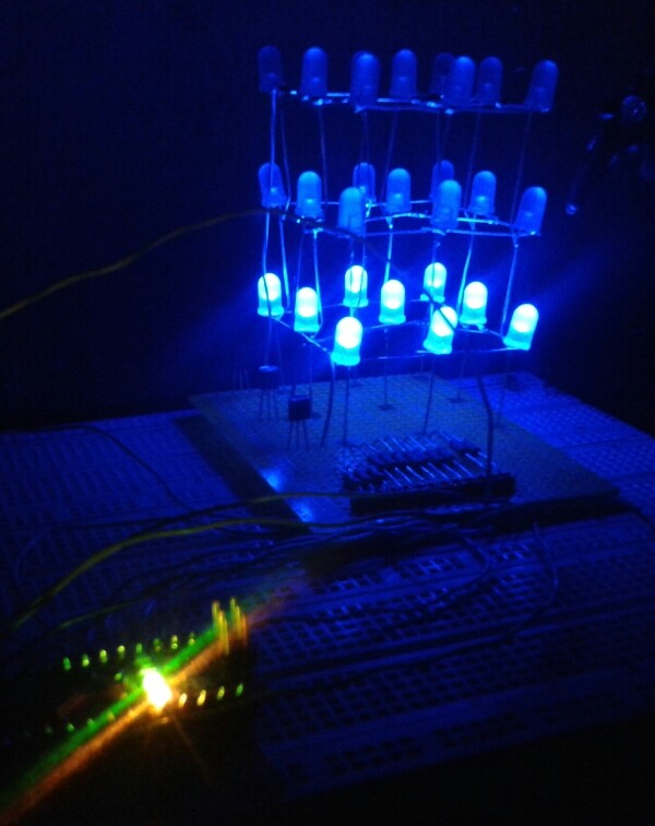 Cubo LED 3*3*3 - Proyectos - Arduino Forum