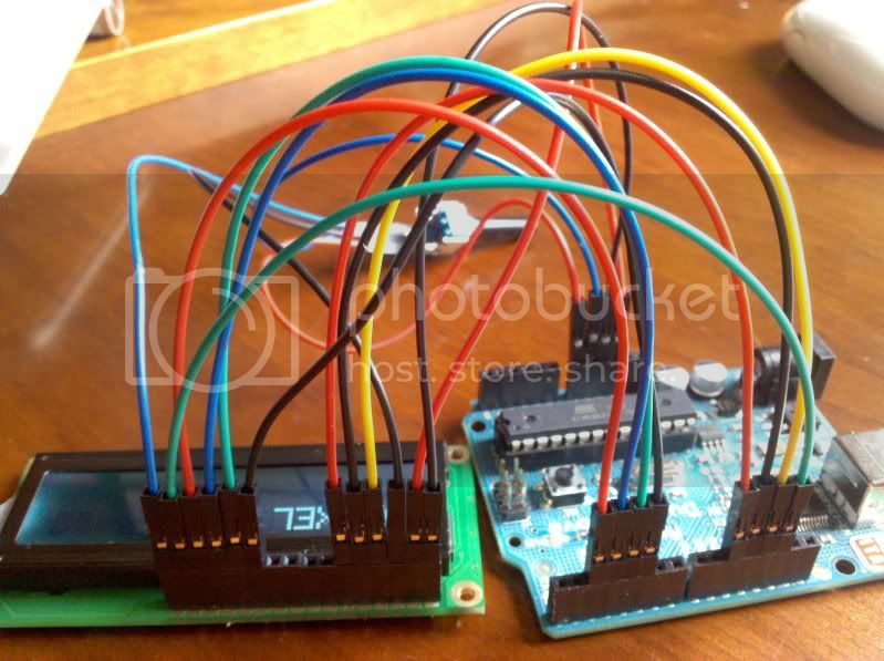 16x2 character LCD not displaying second line of t - Interfacing ...