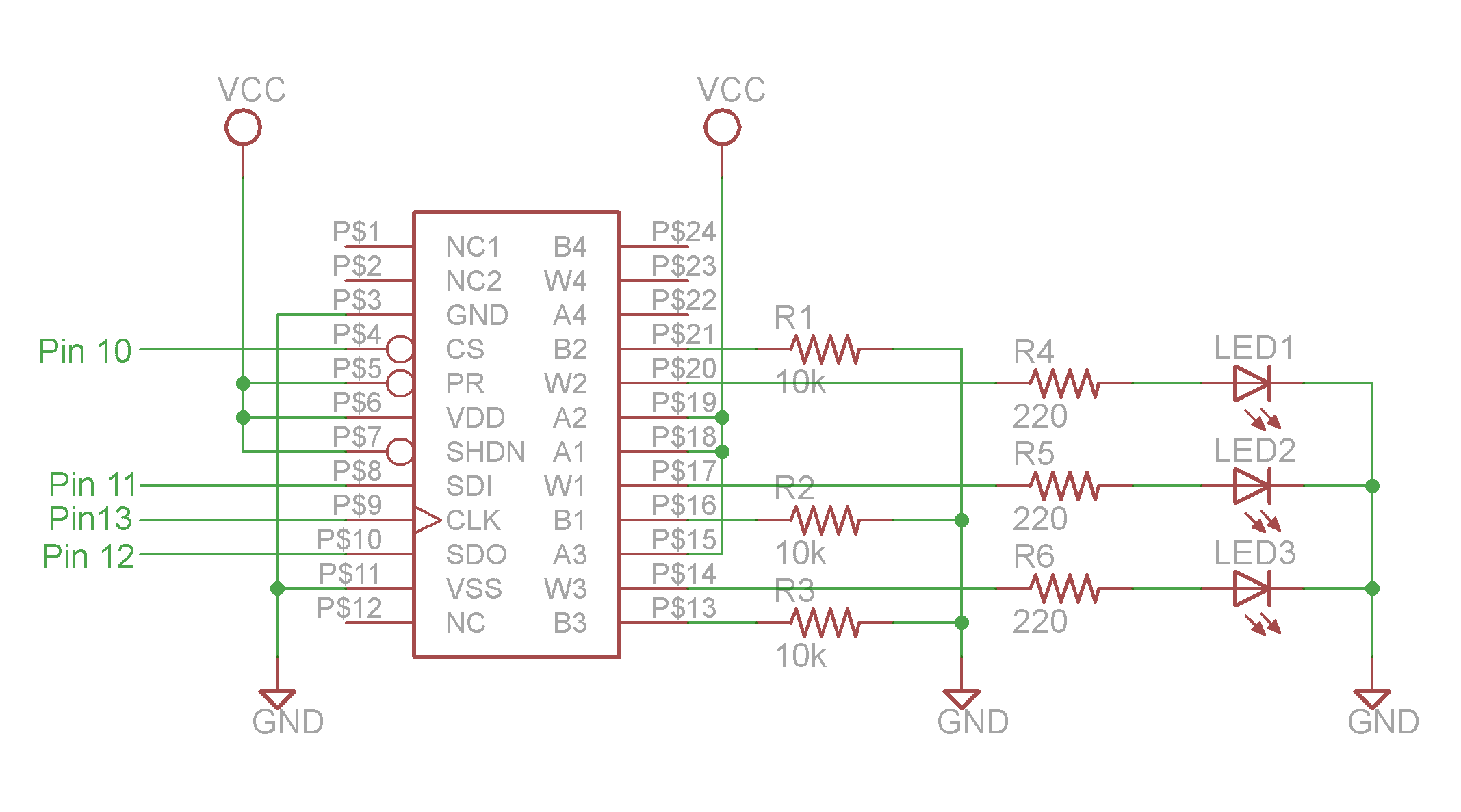 Daisy-Chaining MCP42010s - Networking, Protocols, and Devices - Arduino Forum