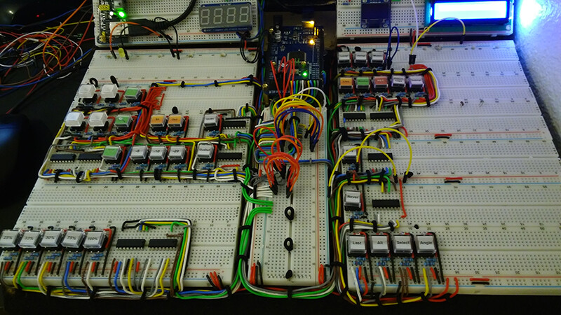 Please help with shift register CD4021BE (Update) - LEDs and Multiplexing - Arduino Forum