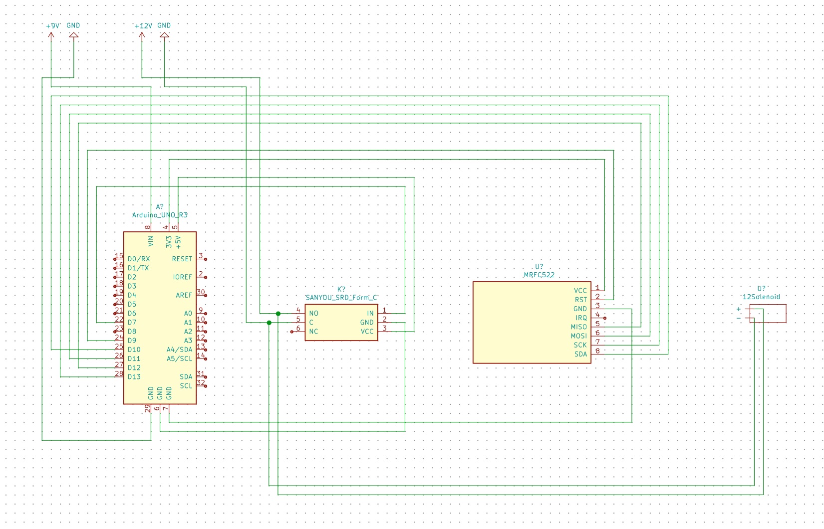 Arduino UNO, MFRC522, 12V Solenoid, & Relay - Stuck - General Guidance ...