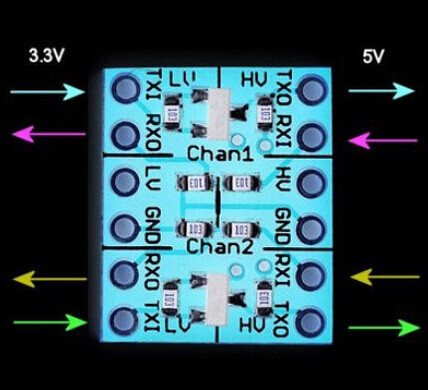 3.3v/5.0v Level Converter's unexpected behavior. - General Electronics ...