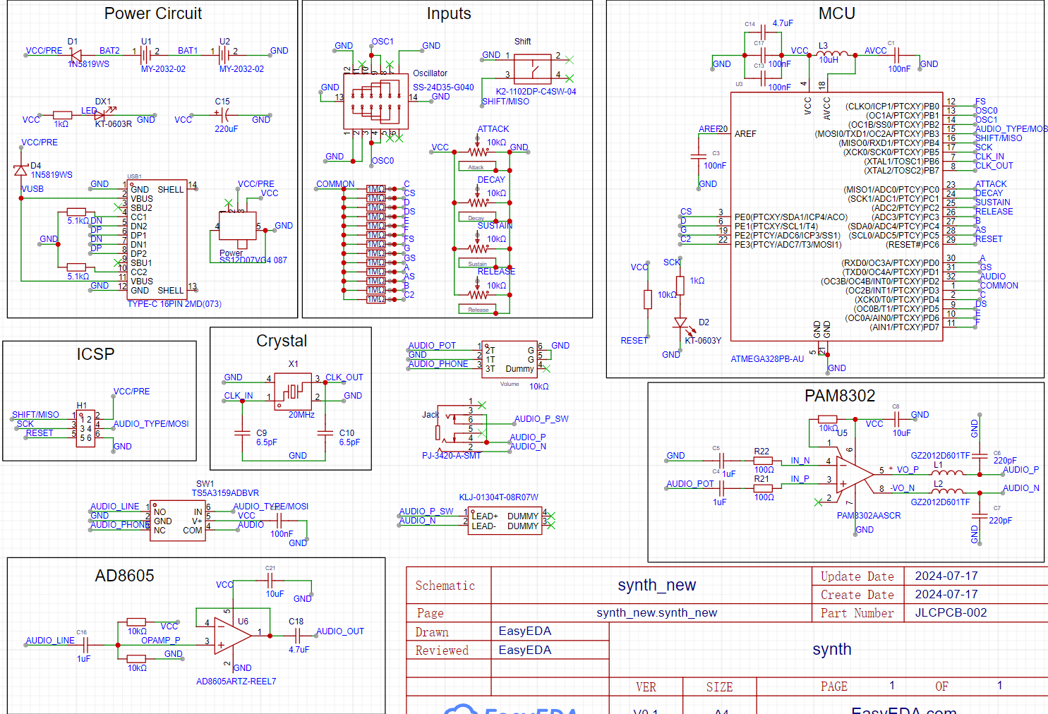 Synth Wip Atmega328pb Crashes Outputting Pwm Signal Into Unpowered