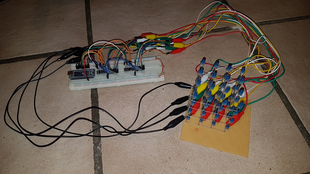 4x4x4 Cube mit Arduino Nano und Schieberegister - Deutsch - Arduino Forum