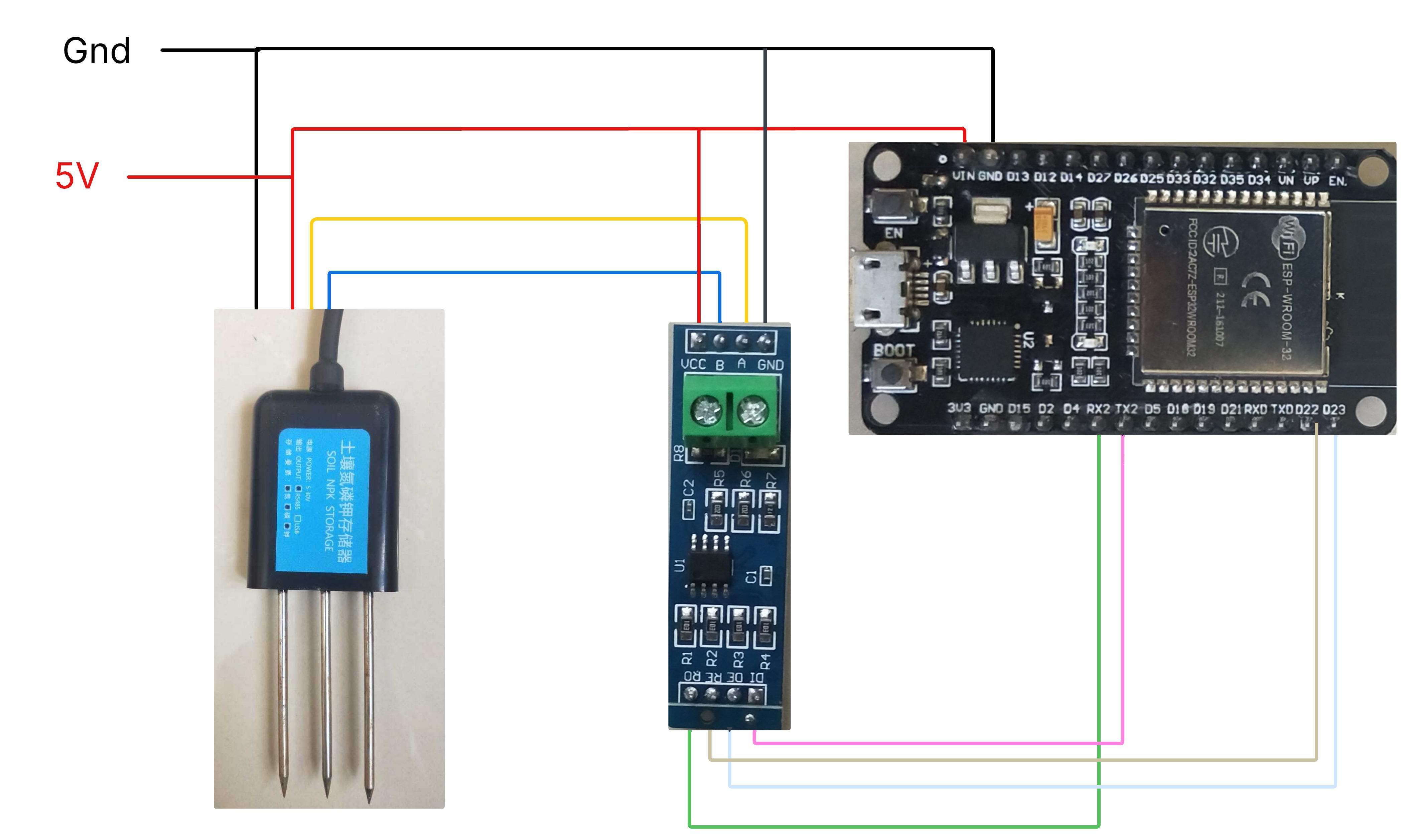 Esp32 Wroom 32 Npk Sensor And Ttl To Rs485 Program Issue Page 2 Programming Arduino Forum
