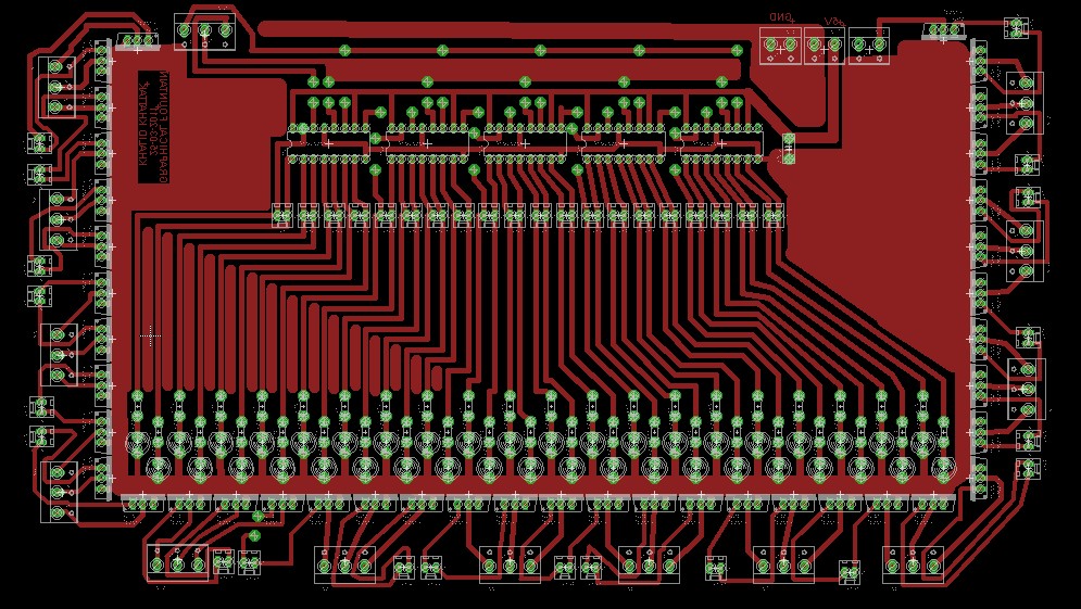 A Low Cost Approach to Graphical Waterfall - LEDs and Multiplexing - Arduino Forum