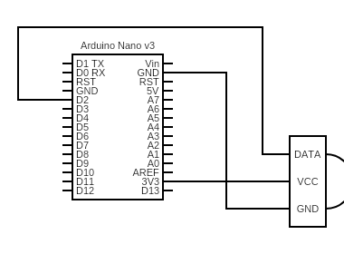 ¿Es posible conectar a un Arduino Nano 33 IoT un sensor que opera a ...