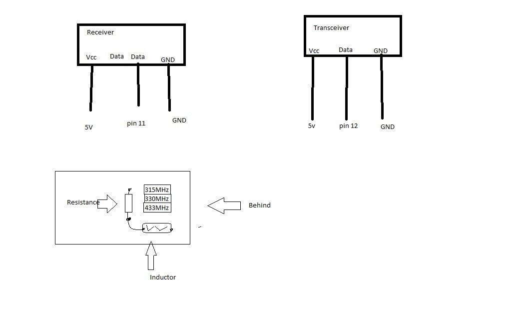 Receiving Data Without Receiver With Virtualwire Networking Protocols And Devices Arduino