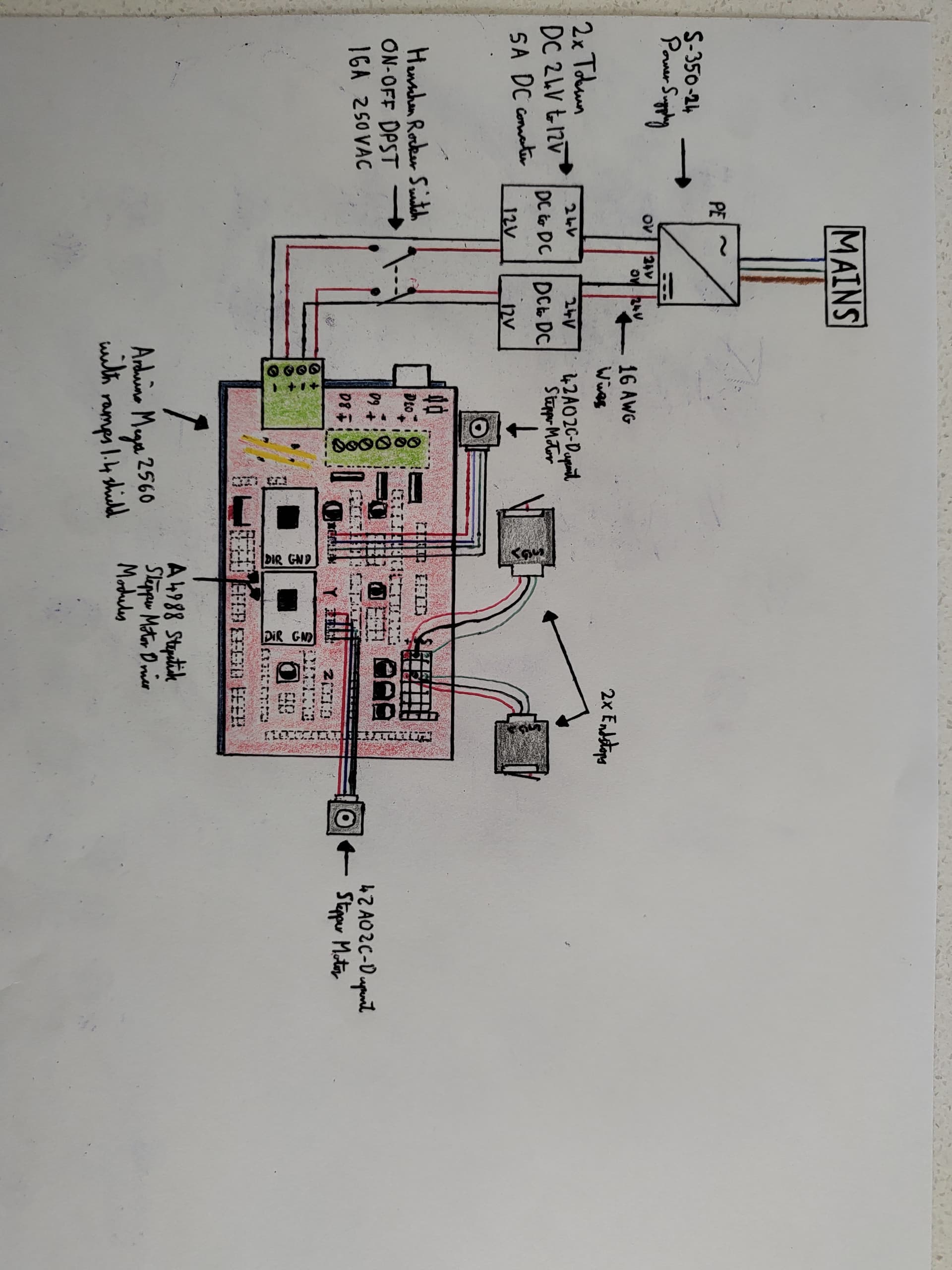 Nema 17 Stepper Motors not turning in pen plotter circuit - Motors, Mechanics, Power and CNC ...
