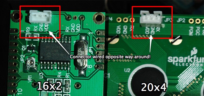 Sparkfun 20x4 LCD Problem - Troubleshooting - Arduino Forum