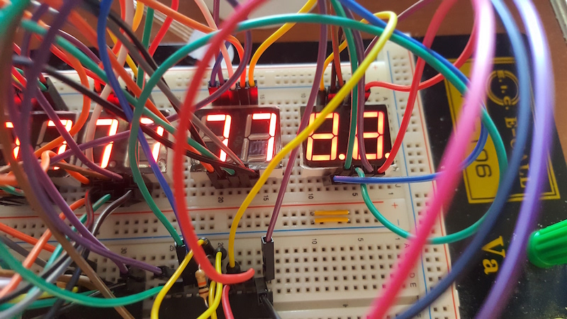 [RISOLTO] 10 display 7 segmenti collegati a max7219 - Hardware - Arduino Forum