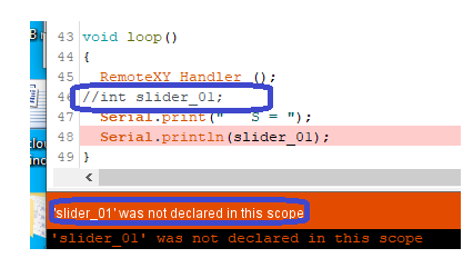 Slider value esp32 - Programming - Arduino Forum