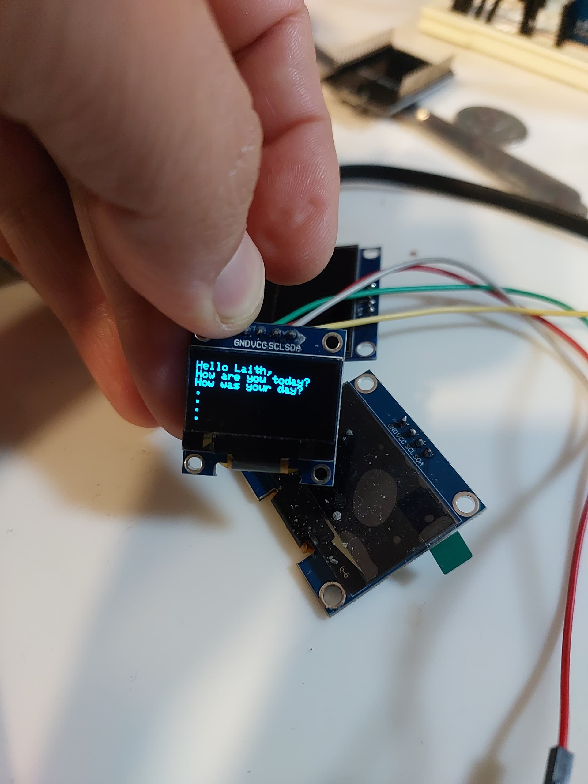 Oled Example Sketch Works On Small Oeld But Same Model In Larger Size 