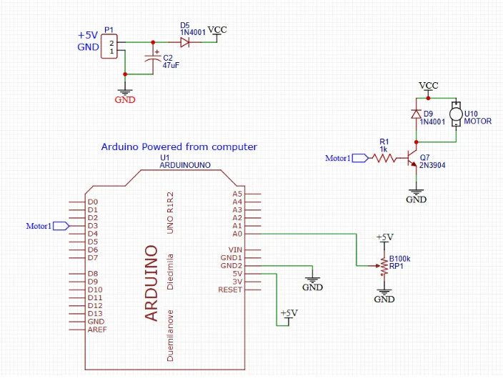 Explain the use of a transistor in a motor driver - General Guidance ...