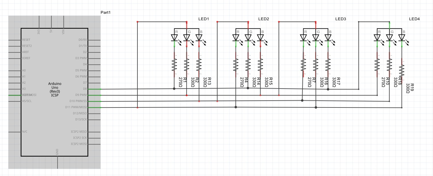 Charlieplex 4 RGBs - LEDs and Multiplexing - Arduino Forum