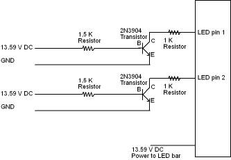 LED Bar-Graph Display - where to place the resistor ? - General ...