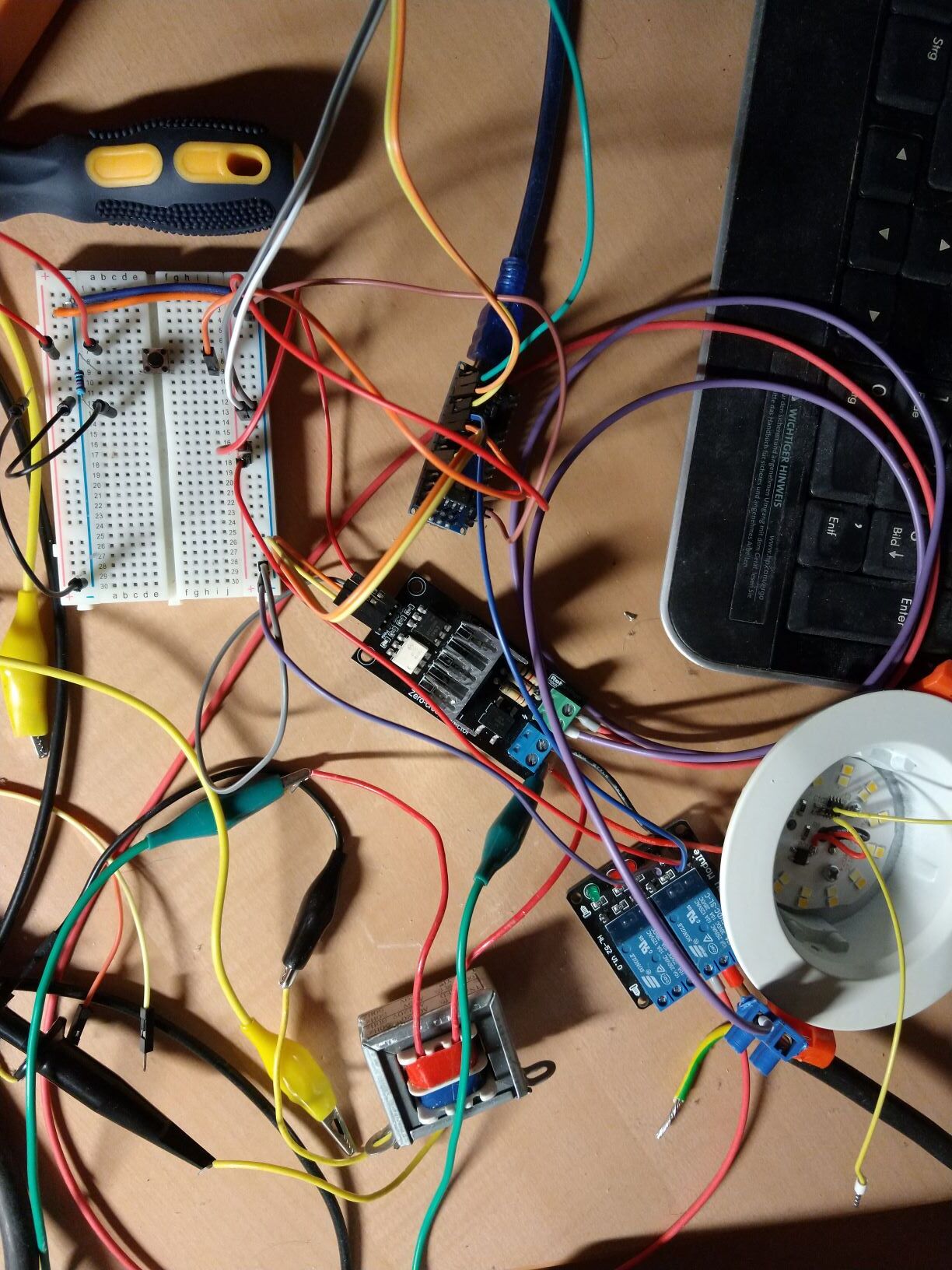 AC Led dimming (zero cross) : Flickering and flashing - General ...