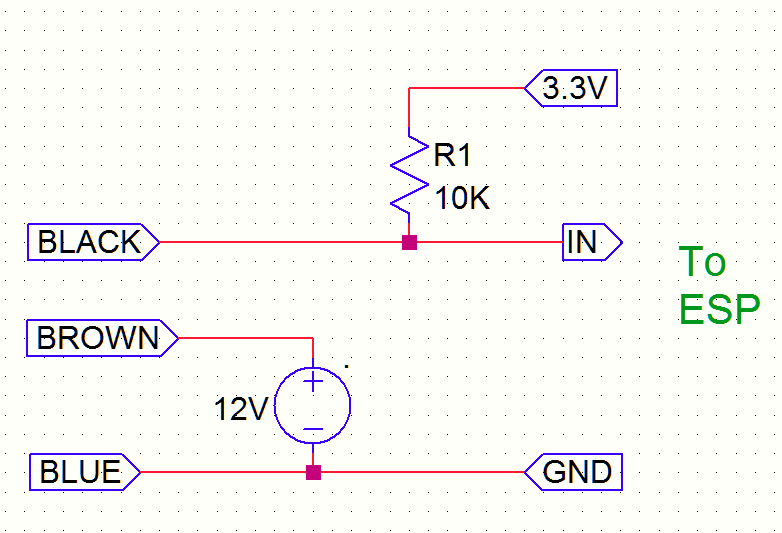 NPN Proxy Sensor reducing 12v Analog to 3.3v for ESP32 - General ...