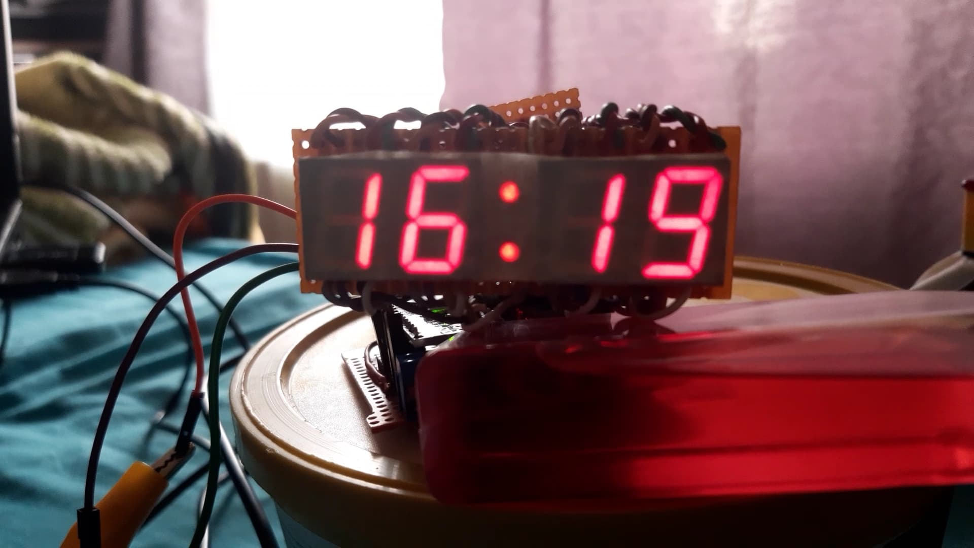 Clock using 7seg 4dig + DS3231 + DHT11 + HC-SR501 PIR - Programming - Arduino Forum