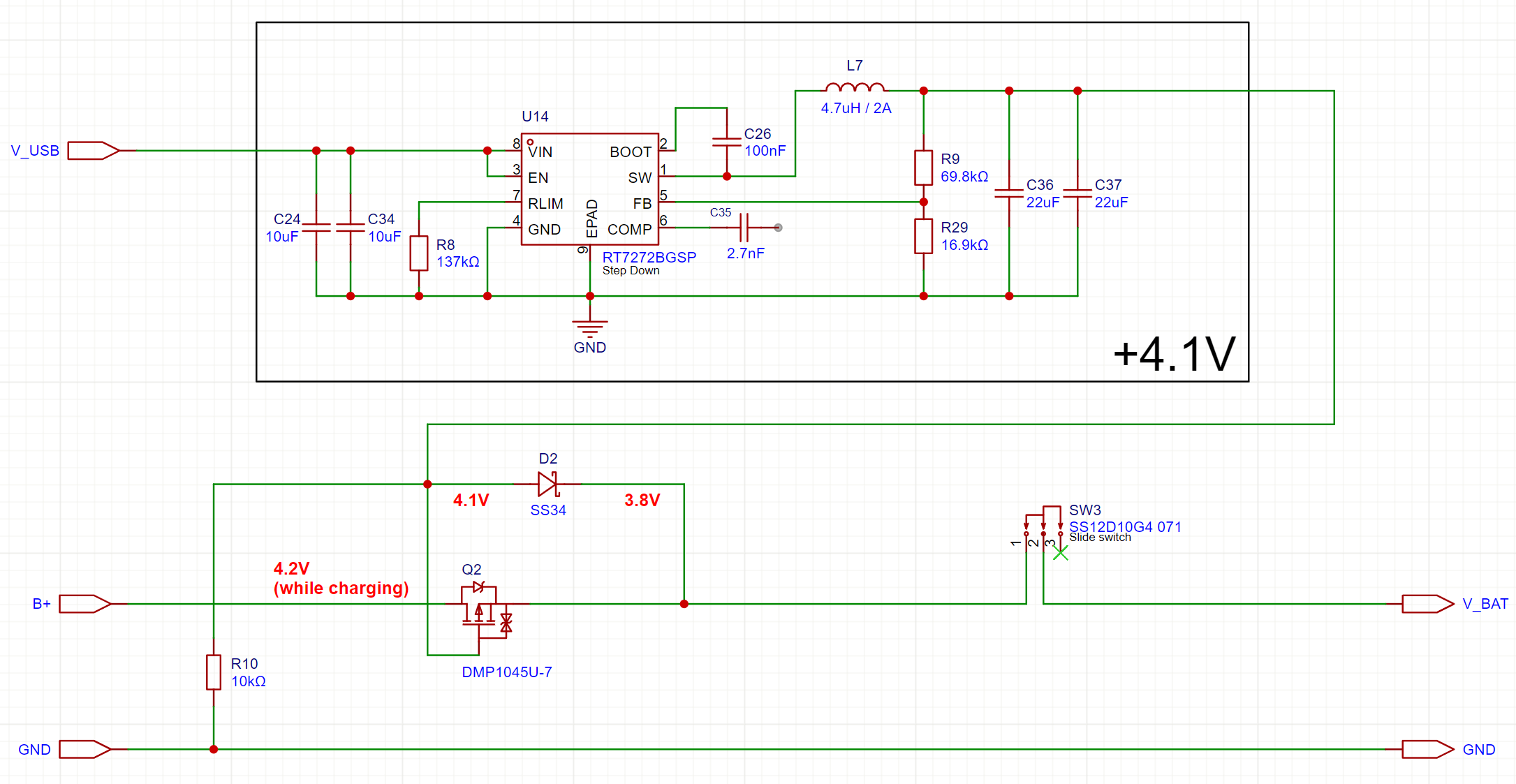 USB LiPo Charging & Step-Up: Please check my circuit - General Guidance ...