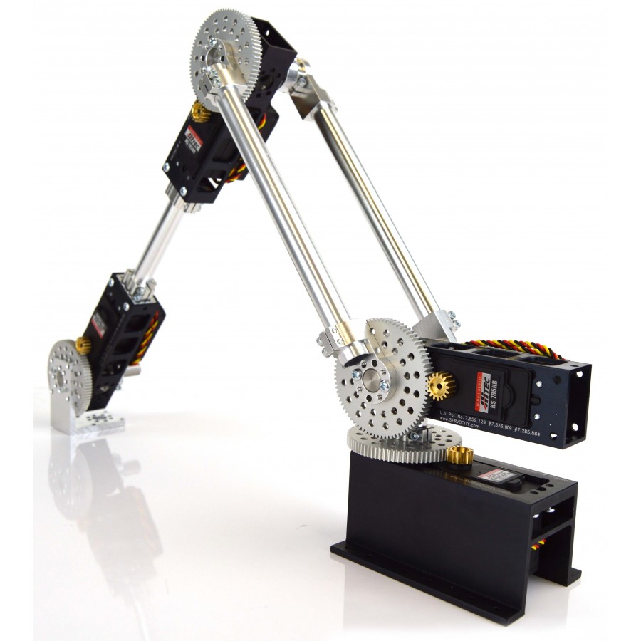 Robot Arm, basic servo joint parts and concept (or design) - Motors ...