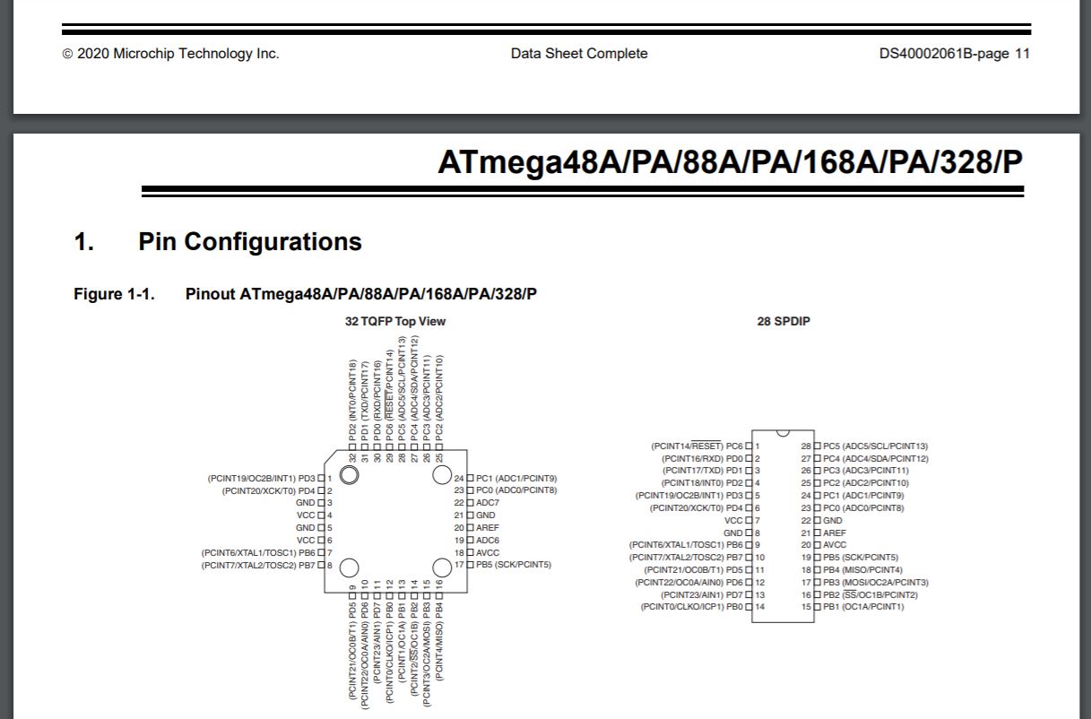 Arduino r3 ATMEGA328p u chip making standalone PCB chip confusion ...