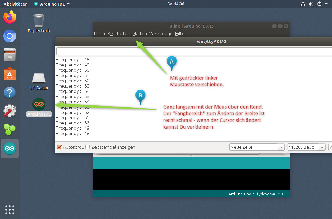 Arduino-IDE in Ubuntu 20.04 serieller Monitor - Deutsch - Arduino Forum