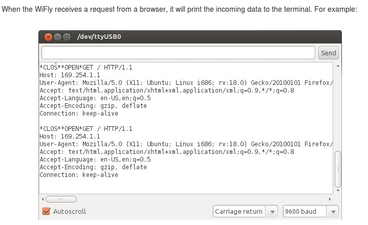 Simple web server with WiFly Shield - HTTP response problems (solved ... Simple web server with WiFly Shield - HTTP response problems (solved ...