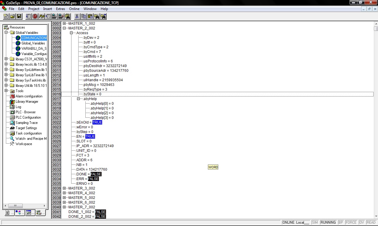 Arduino con Modbus TCP/IP server con PLC oDeSys client - Software - Arduino Forum