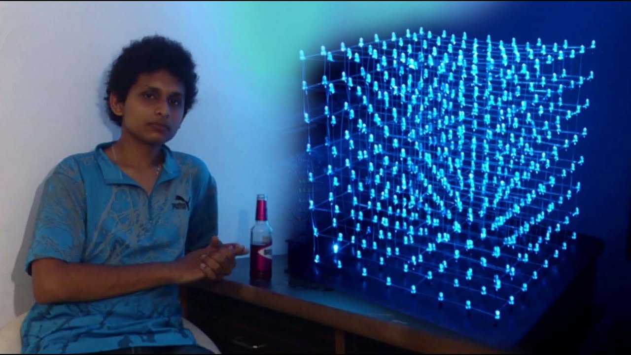 8x8x8 led cube from china, control via Arduino? - General Guidance - Arduino Forum