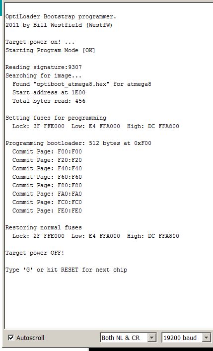 ATmega8 with internal 8mHz RC. Takes 18 seconds start up after reset - Page 2 - 3rd Party Boards ...