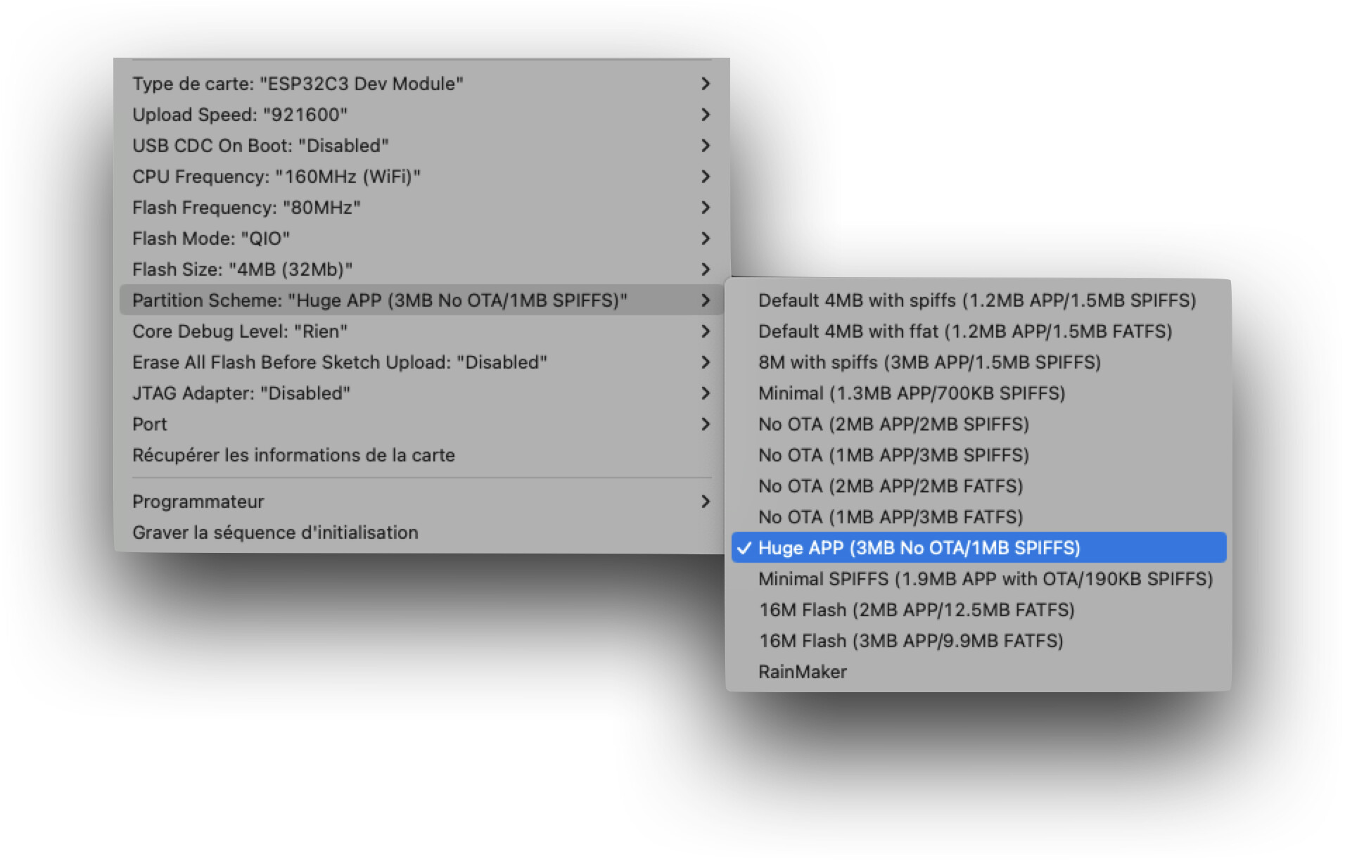 Changer de carte ? - Français - Arduino Forum